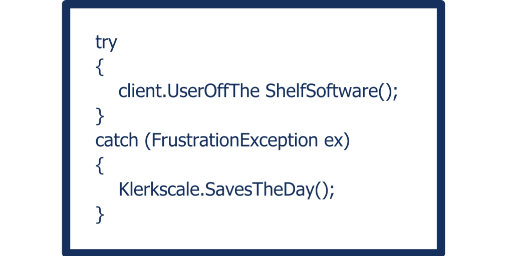 Custom Software – KLERKSCALE